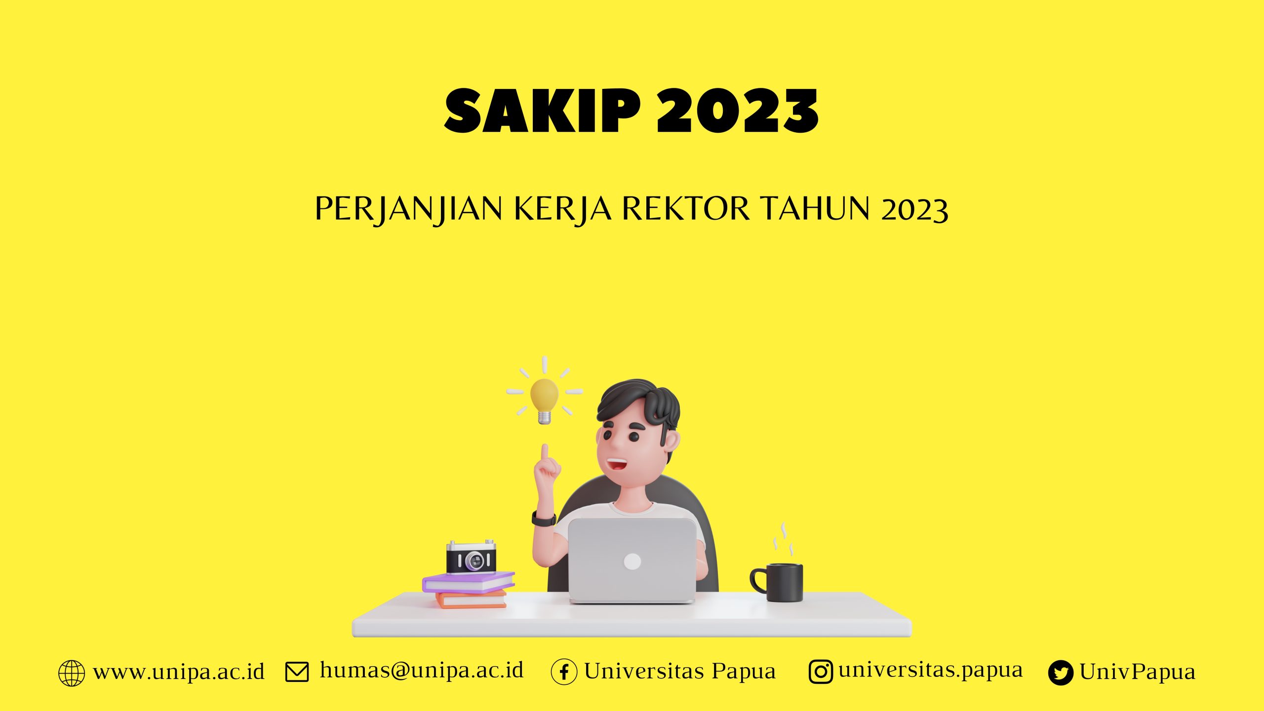 PERJANJIAN KINERJA REKTOR TAHUN 2023 - PPID UNIPA